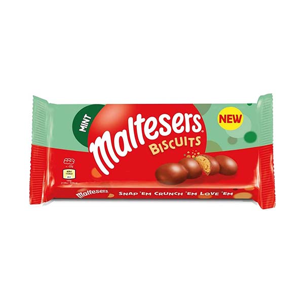 Maltesers Mint Biscuits 110g – The Sweetseria