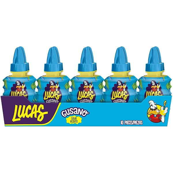 Lucas Gusano Sour Green Apple 36g – The Sweetseria