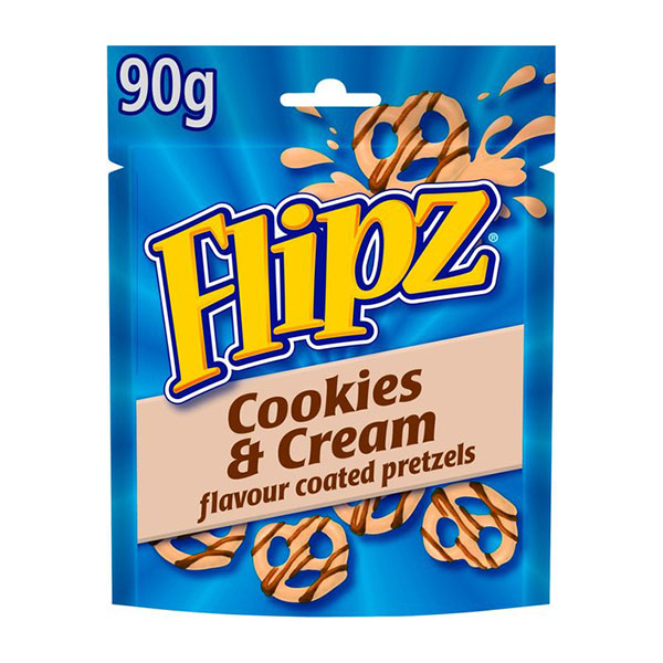 FLIPZ COOKIES & CREAM PRETZELS 90g – The Sweetseria
