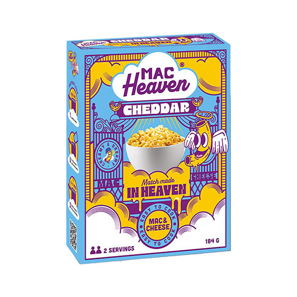 Mac Heaven Cheddar Cheese 184g – The Sweetseria